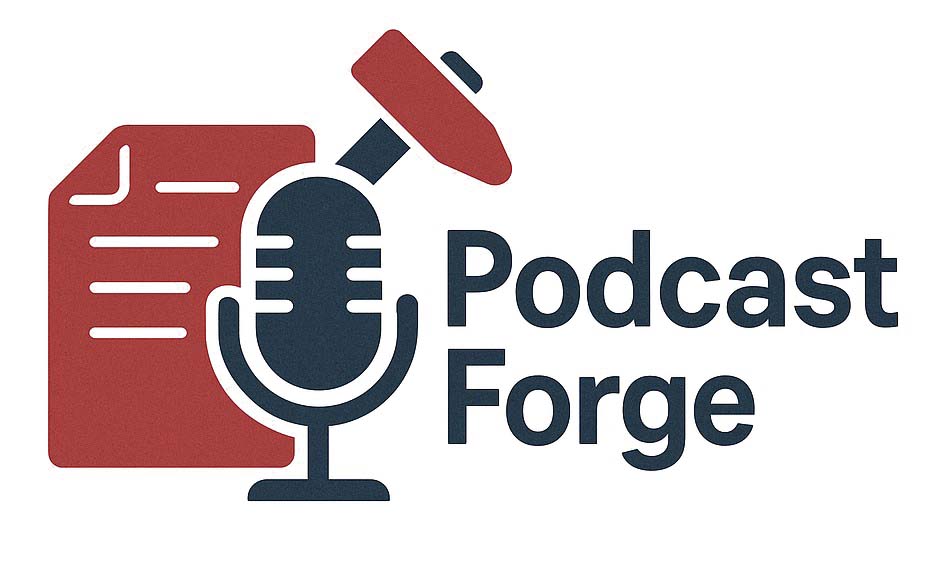 Podcast Forge Transform Content Into Engaging Podcasts